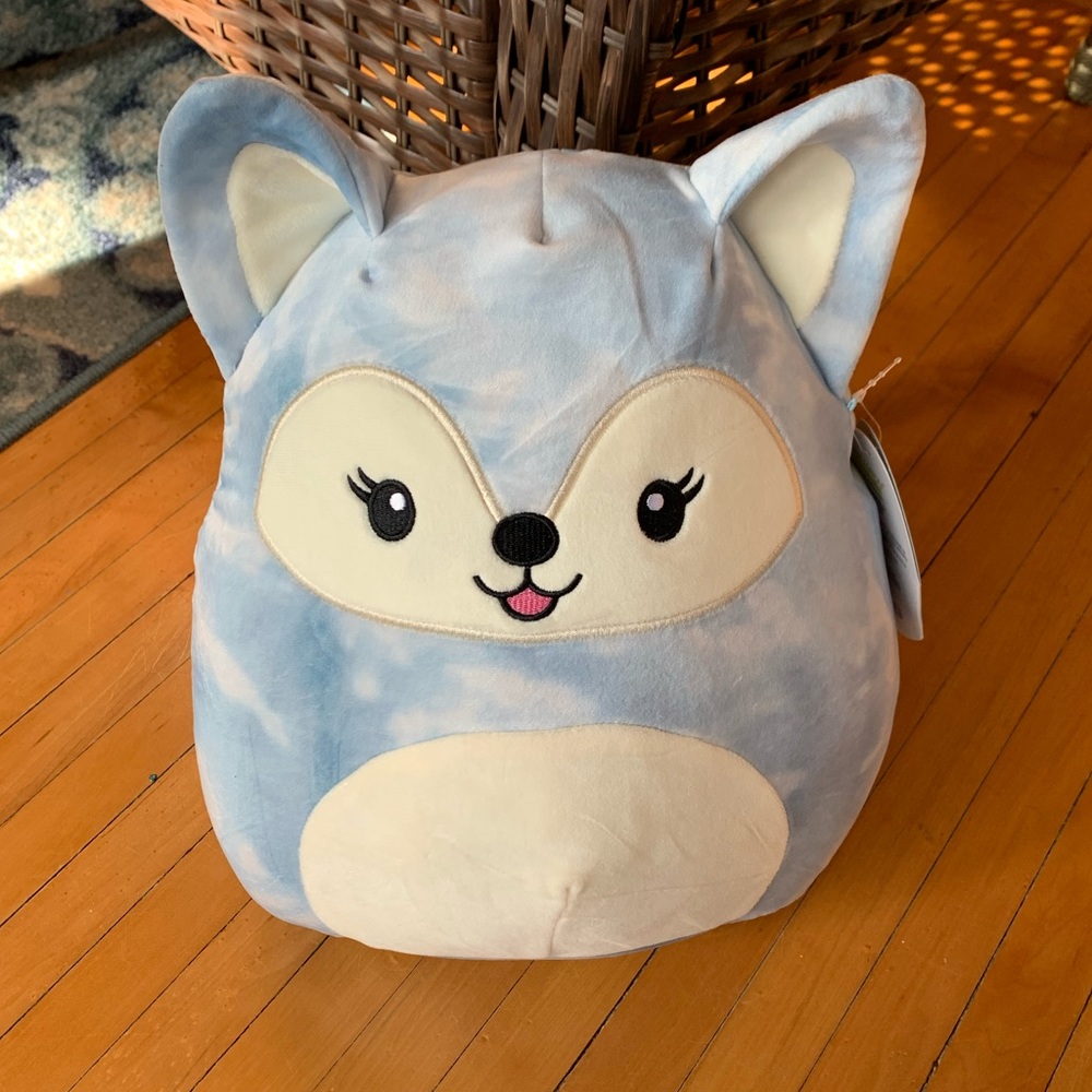 Squishmallow Faldette The Snow Fox 12” Plush - Gem